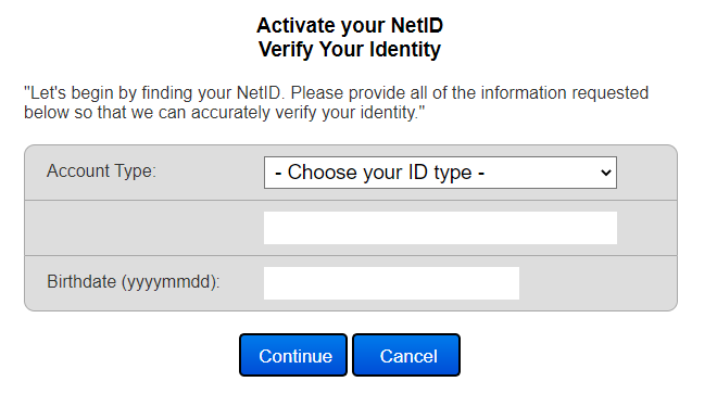 NetID & Employee Email | Department of Geography and Planning